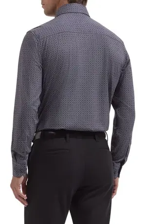 Bugatchi Devon Ooohcotton Long Sleeve Button-up Shirt