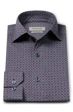Bugatchi Devon Ooohcotton Long Sleeve Button-up Shirt