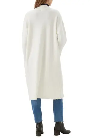 Karen Kane Long Cardigan - Ivory