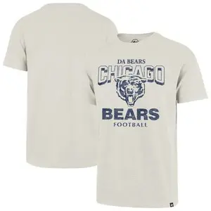 '47 Chicago Bears Head On Scrum Slub T-shirt - Natural