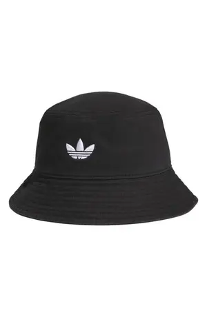 Adidas Trefoil Bucket Hat - Black/white