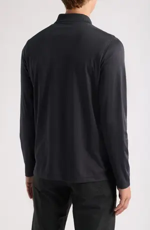 Johnston & Murphy Cochran Long Sleeve Zip Polo