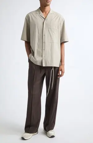 SONG FOR THE MUTE Boxy Camp Shirt