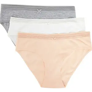 ETAM Yasmine 3-pack Lace Trim Bikini Panties