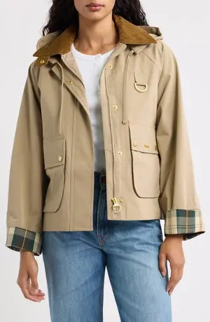 Barbour Terrington Showerproof Jacket - Light Trench/ancient