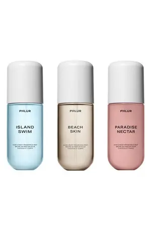 PHLUR Island Escape Fragrance Mist Trio