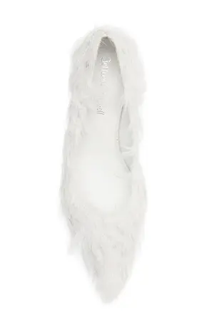 Jeffrey Campbell Nesting Pointed Toe Pump - White