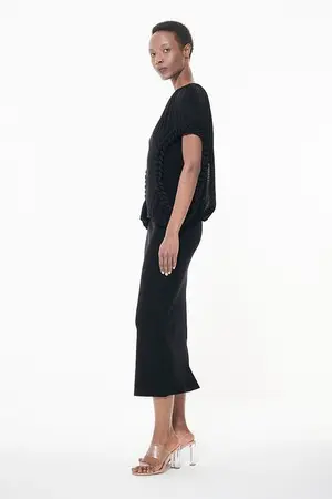 LEEM Knit Pencil Skirt