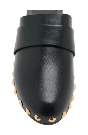 Mango Studded Leather Clog