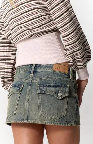 PACSUN Piper Micro Miniskirt