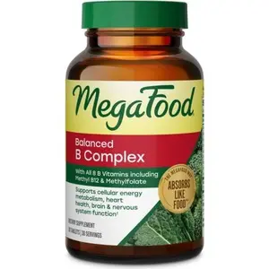MEGAFOOD Balanced B Complex With All 8 B Vitamins, Vegan - None
