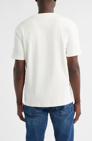 Hugo Dalile Logo Badge Cotton T-shirt