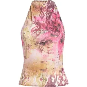 JADED LONDON Zene Sequin Top