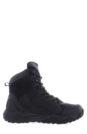Creative Recreation Tactie Le Leather Combat Boot - Black/black