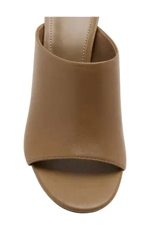 Mango Leather Slide Sandal