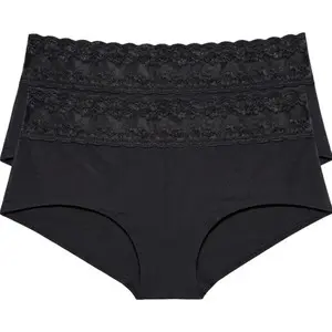 Natori Bliss Perfection Boyshort 2-pack - Black