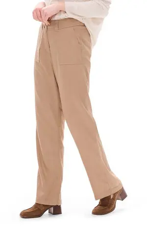 HATLEY Wide Leg Tencel Lyocell Pants