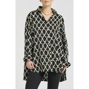 SHIRTY Marnie Oversized Printed Shirt