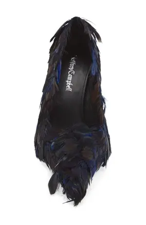 Jeffrey Campbell Plumage Pointed Toe Pump - Khaki Multi