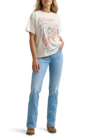 Wrangler Rodeo Days Graphic T-shirt - Egret