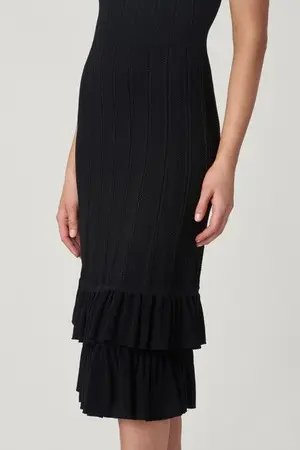 Shoshanna Pointelle Knit Savannah Dress