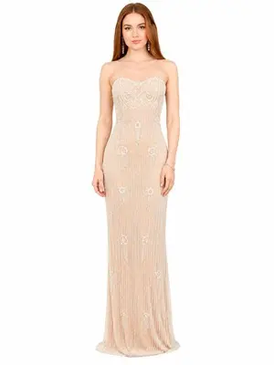Lara New York Metallic Evening Dresses