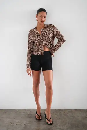 Lna Mira Ribbed Cardigan