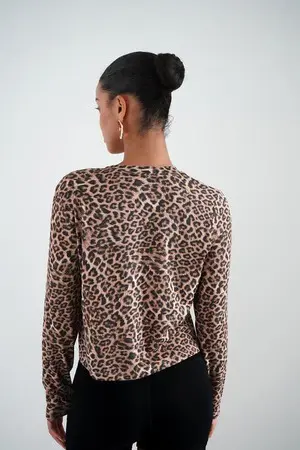 Lna Mira Ribbed Cardigan