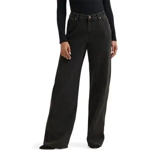 Wrangler Joey High Waist Wide Leg Jeans - Mood