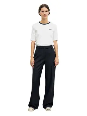Gerard Darel Mimi Pinstripe Wide Pants