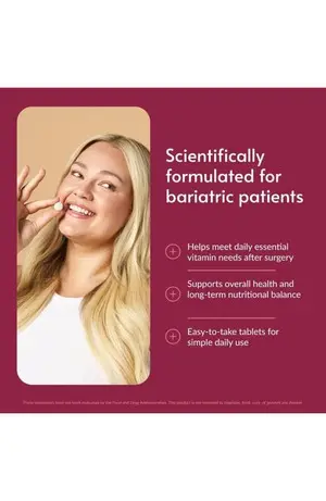 BARIATRIC ADVANTAGE Chewable Essential Multivitamin Without Iron 180 Count