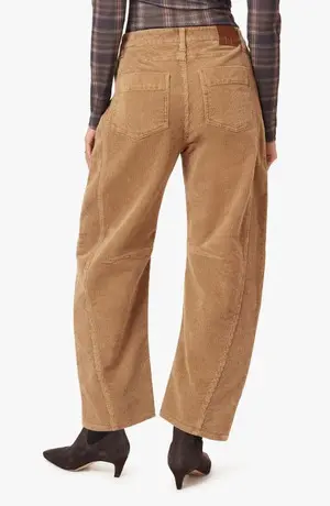 Habitual Harper Corduroy Cropped Barrel Pants