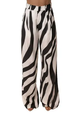 JLUXLABEL Zebra Essential Flow Trouser