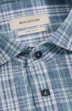 Bugatchi Devon Ooohcotton® Plaid Button-up Shirt