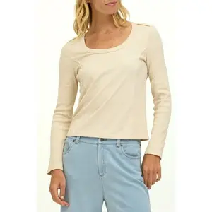 THREADS 4 THOUGHT Karlene Organic Cotton Long Sleeve T-shirt