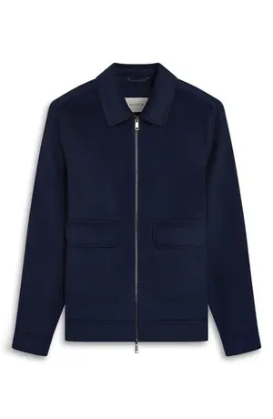 Bugatchi Wool Blend Blouson Jacket
