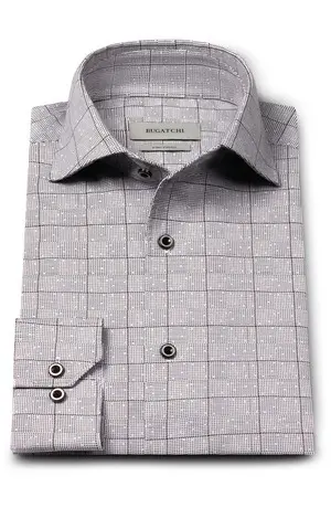 Bugatchi Devon Ooohcotton® Print Button-up Shirt