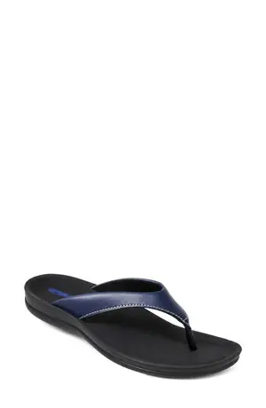 AEROTHOTIC Amicia Flip Flop - Navy