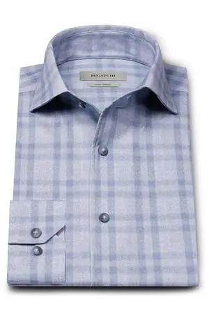 Bugatchi Devon Ooohcotton® Plaid Button-up Shirt