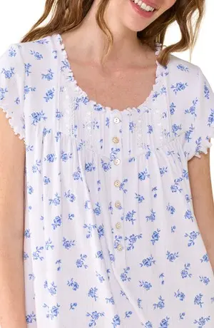 Eileen West Waltz Stretch Cotton Nightgown
