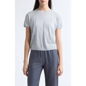 LESET James Margo Short Sleeve Wool Tee - Haze