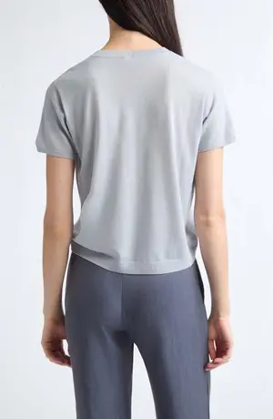 LESET James Margo Short Sleeve Wool Tee
