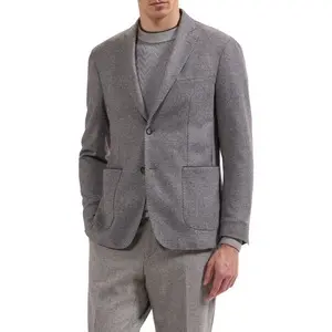 Bugatchi Wool Blend Sport Coat - Stone