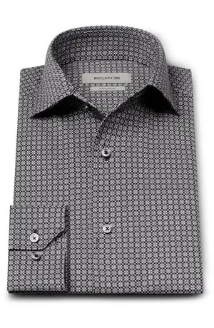 Bugatchi Devon Ooohcotton® Print Button-up Shirt
