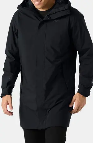 Helly Hansen Brussel Insulated Rain Coat - Black