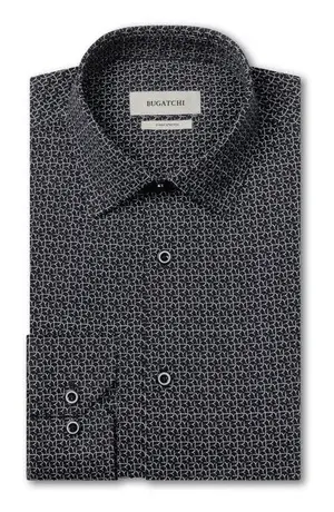 Bugatchi James Ooohcotton® Geo Print Button-up Shirt
