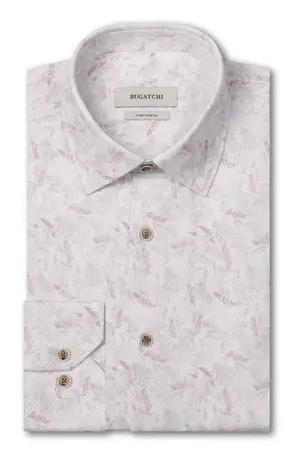 Bugatchi James Ooohcotton Performance Long Sleeve Button Up Shirt