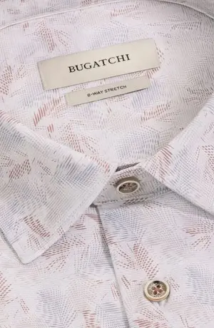 Bugatchi James Ooohcotton Performance Long Sleeve Button Up Shirt