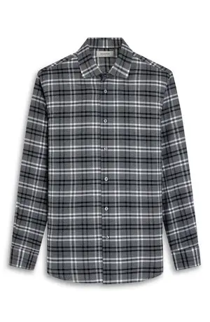 Bugatchi Axel Cotton Blend Button Up Shirt