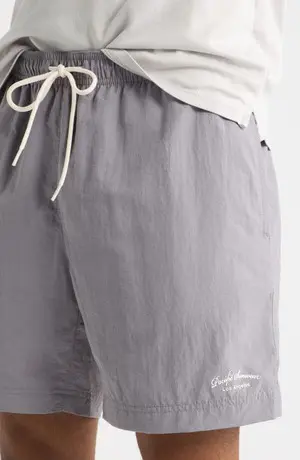 PACSUN Collegiate Solid Swim Trunks